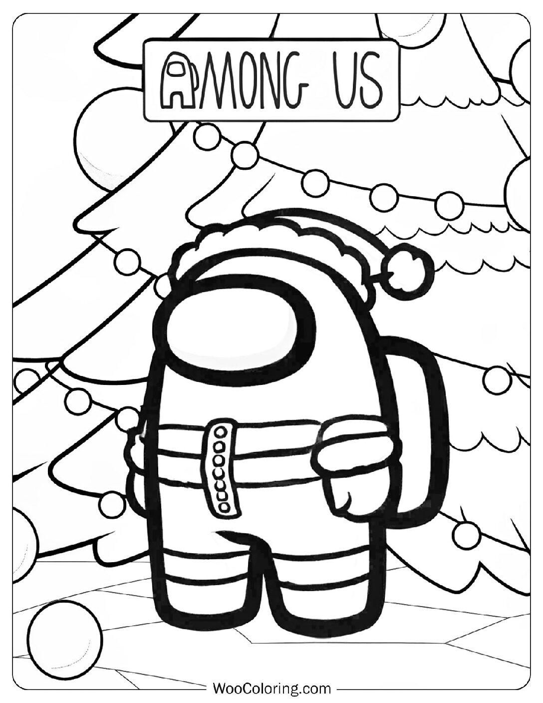52 Among Us Coloring Pages (Free PDF To Print) | Woo Coloring