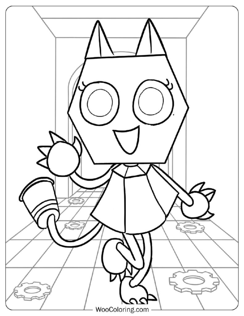 30 Dandy's World Coloring Pages (Free PDF To Print) | Woo Coloring