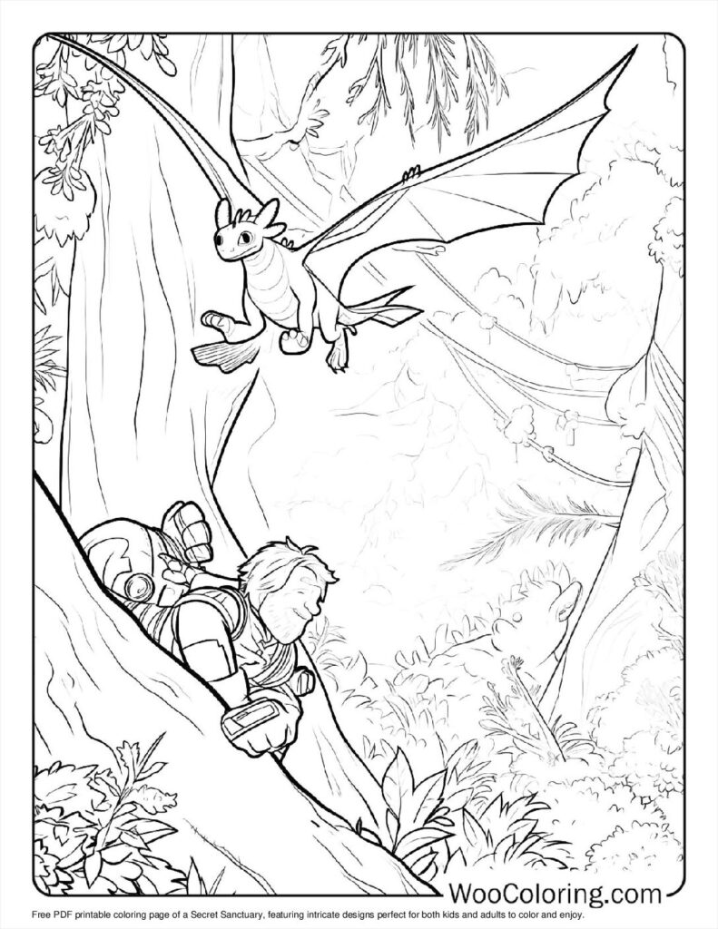 100+ How To Train Your Dragon coloring pages (Free PDF To Print) | Woo ...