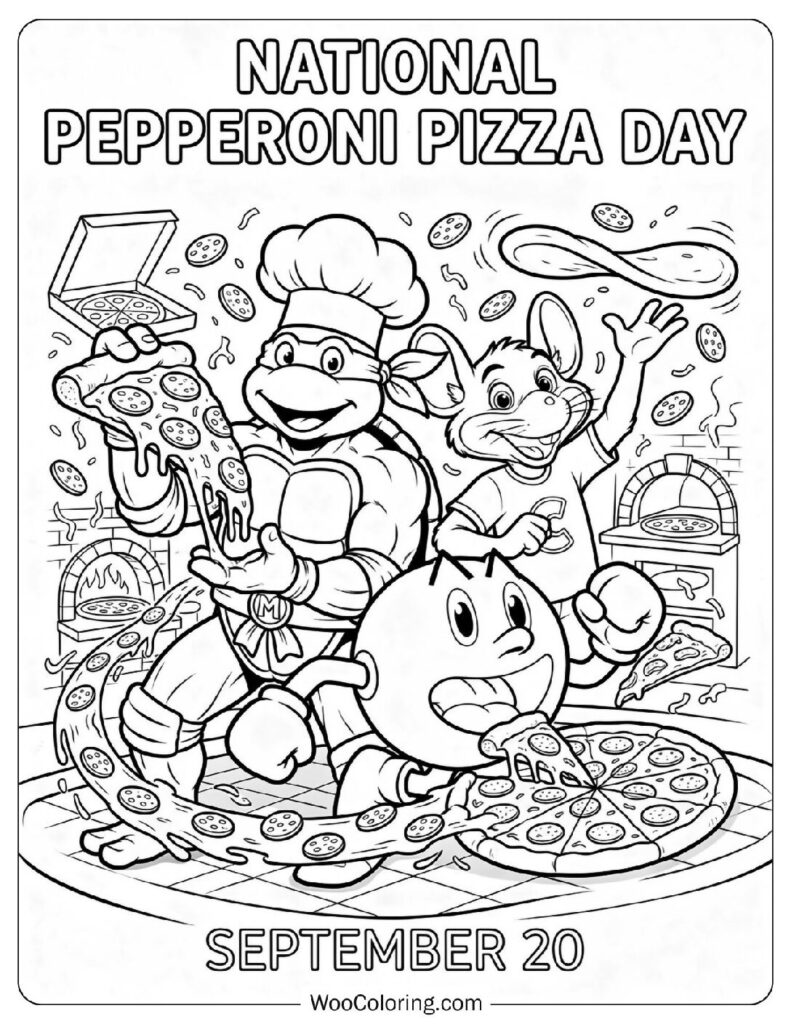 30 September Coloring Pages (Free PDF To Print) | Woo Coloring