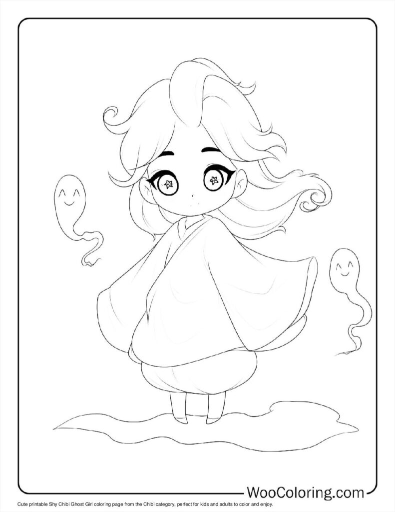 100+ Chibi coloring pages (Free PDF To Print) | Woo Coloring