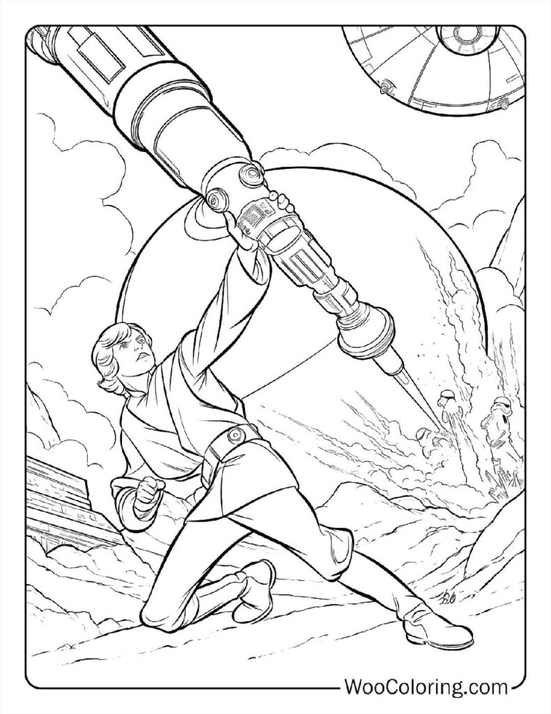 100+ Star Wars coloring pages (Free PDF To Print) | Woo Coloring