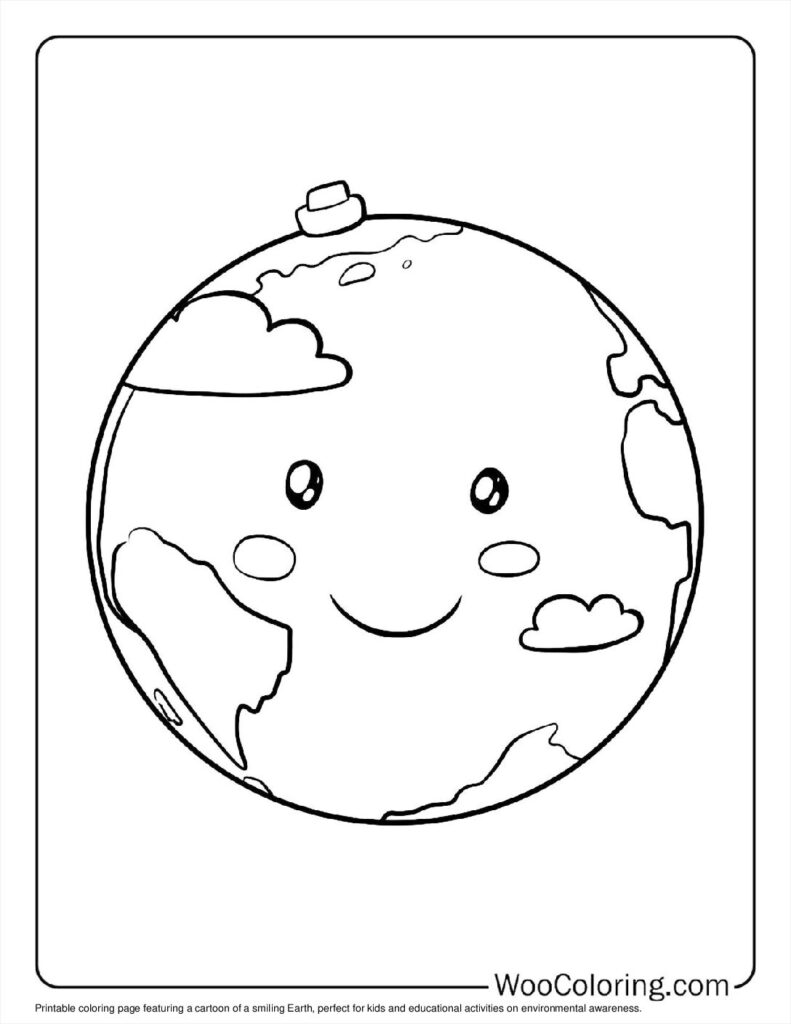 100+ Earth coloring pages (Free PDF To Print) | Woo Coloring