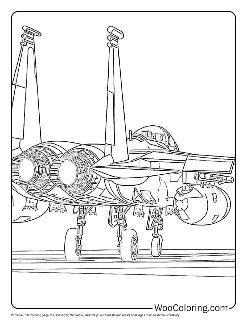 100+ Jet coloring pages (Free PDF To Print) | Woo Coloring