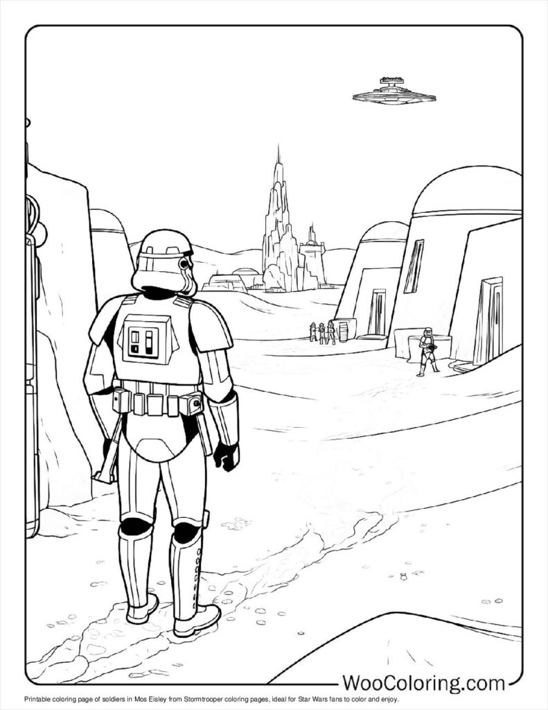 100+ Stormtrooper coloring pages (Free PDF To Print) | Woo Coloring