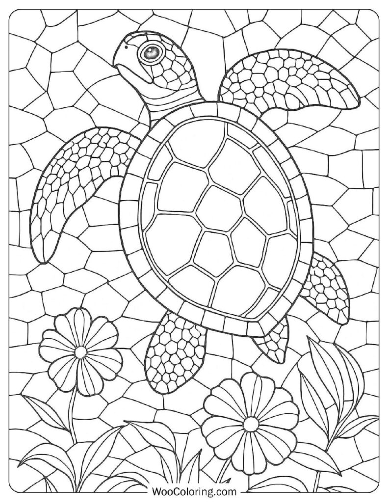 26 Stained Glass Coloring Pages (Free PDF To Print) | Woo Coloring