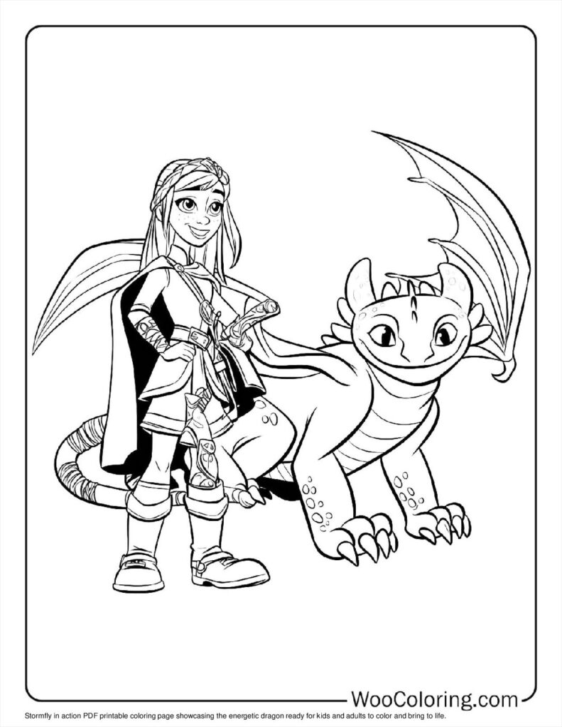 100+ How To Train Your Dragon coloring pages (Free PDF To Print) | Woo ...