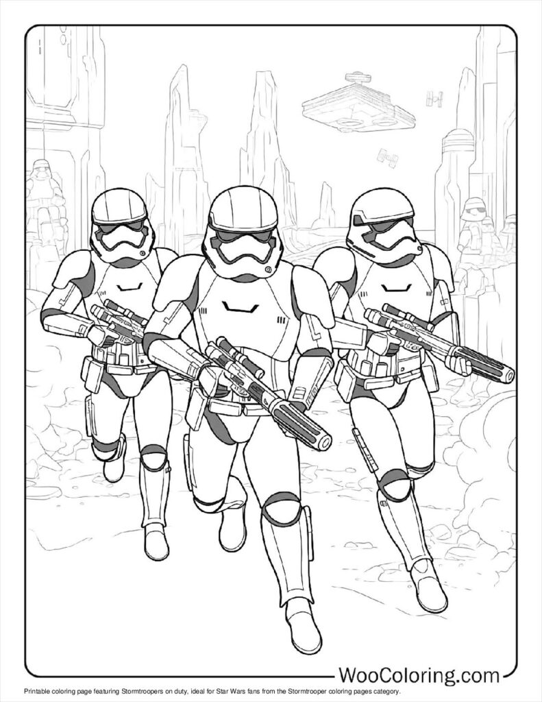 100+ Stormtrooper coloring pages (Free PDF To Print) | Woo Coloring