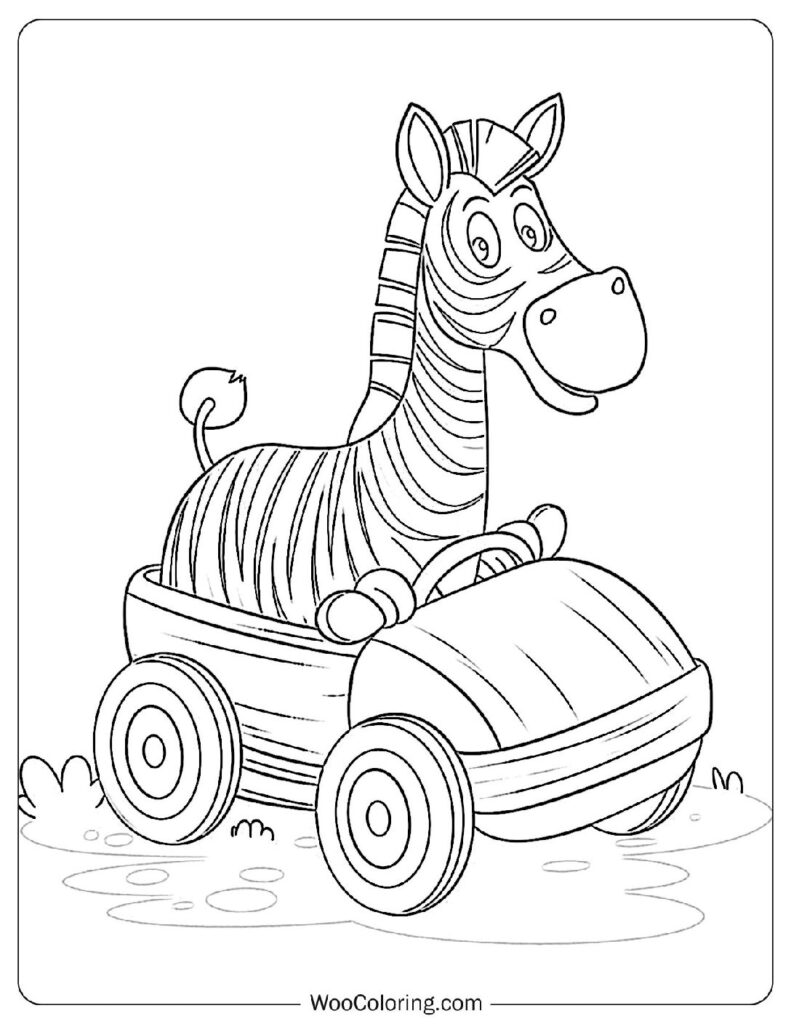 100+ Zebra coloring pages (Free PDF To Print) | Woo Coloring
