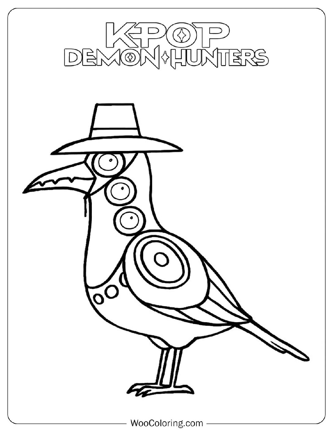 90+ KPop Demon Hunters Coloring Pages (Free Printable PDFs)