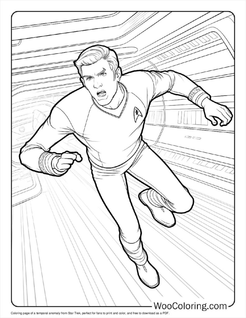 100+ Star Trek coloring pages (Free PDF To Print) | Woo Coloring