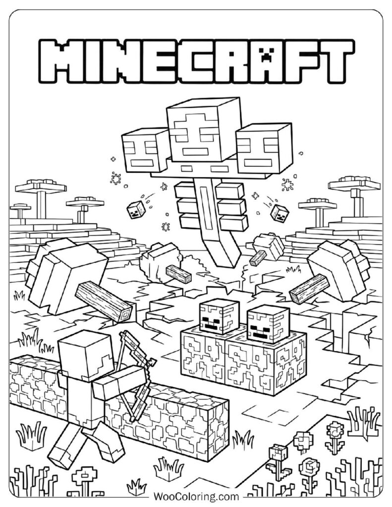 140+ Minecraft Coloring Pages (Free Printable PDFs)