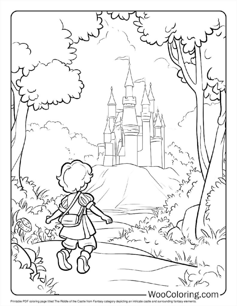 100+ Fantasy coloring pages (Free PDF To Print) | Woo Coloring