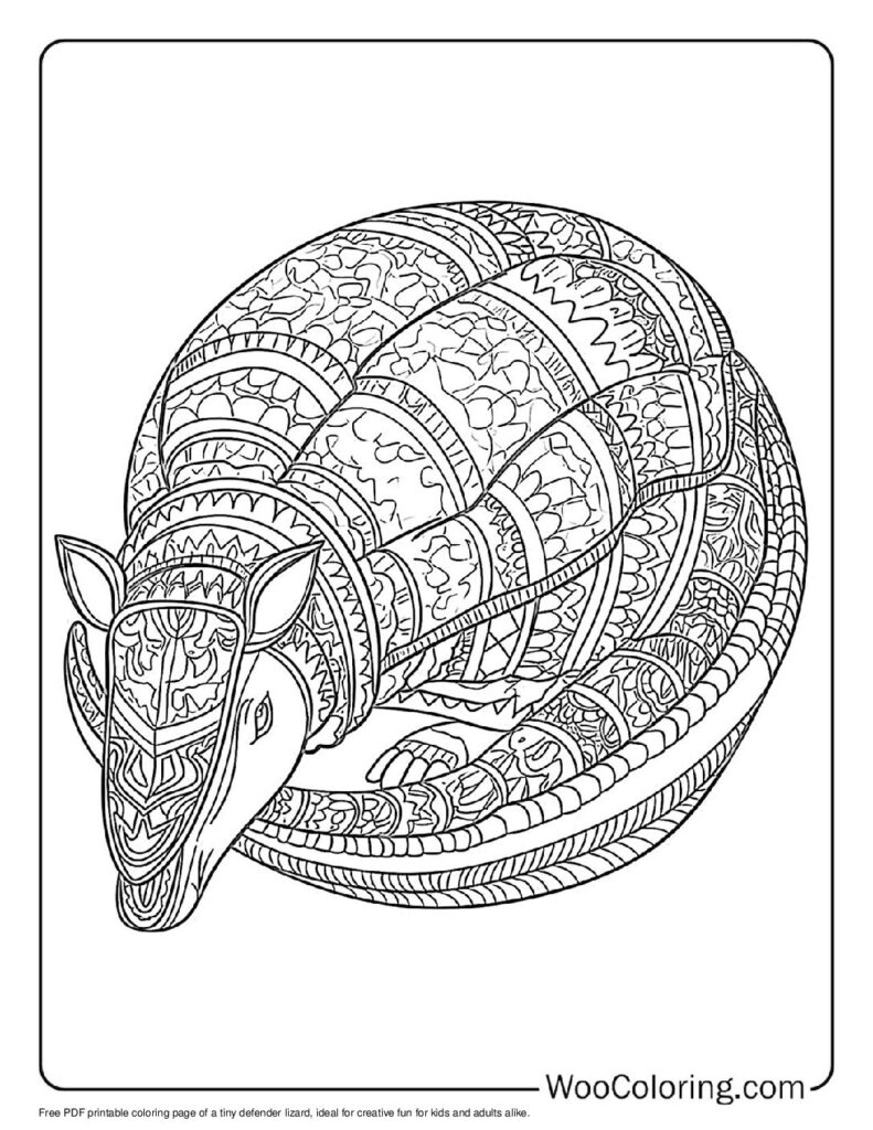 100+ Lizard coloring pages (Free PDF To Print) | Woo Coloring