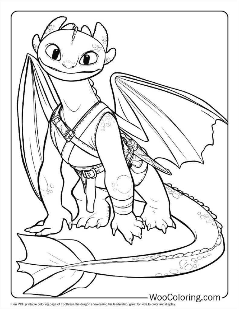 100+ How To Train Your Dragon coloring pages (Free PDF To Print) | Woo ...
