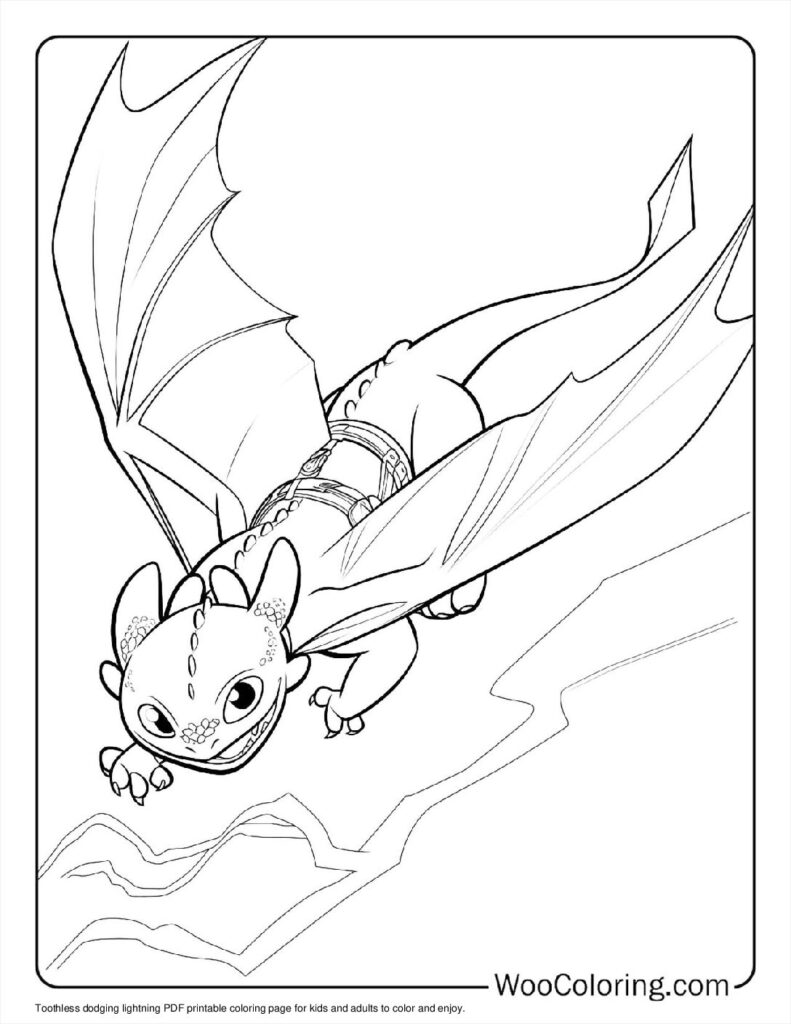 100+ How To Train Your Dragon coloring pages (Free PDF To Print) | Woo ...