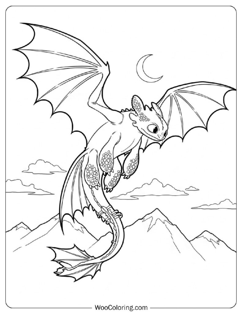 58 Dragon Coloring Pages (Free PDF To Print) | Woo Coloring