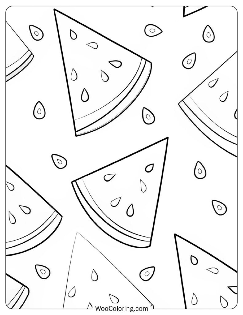 34 Fruit Coloring Pages (Free PDF To Print) | Woo Coloring