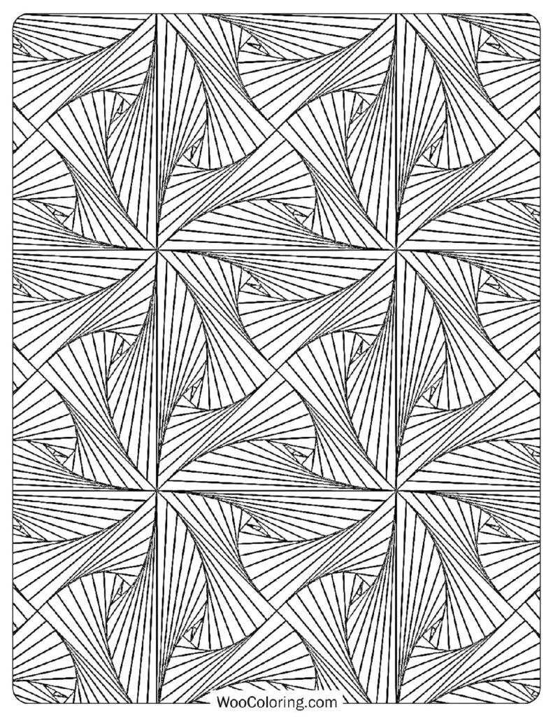 22 Pattern Coloring Pages (Free PDF To Print) | Woo Coloring